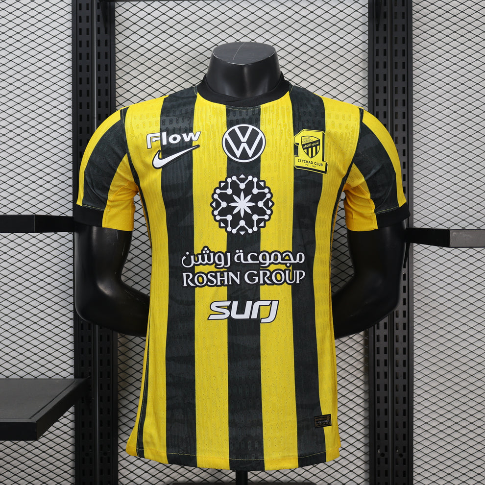 Al-Ittihad 2025/26 home jersey – Kit Culture